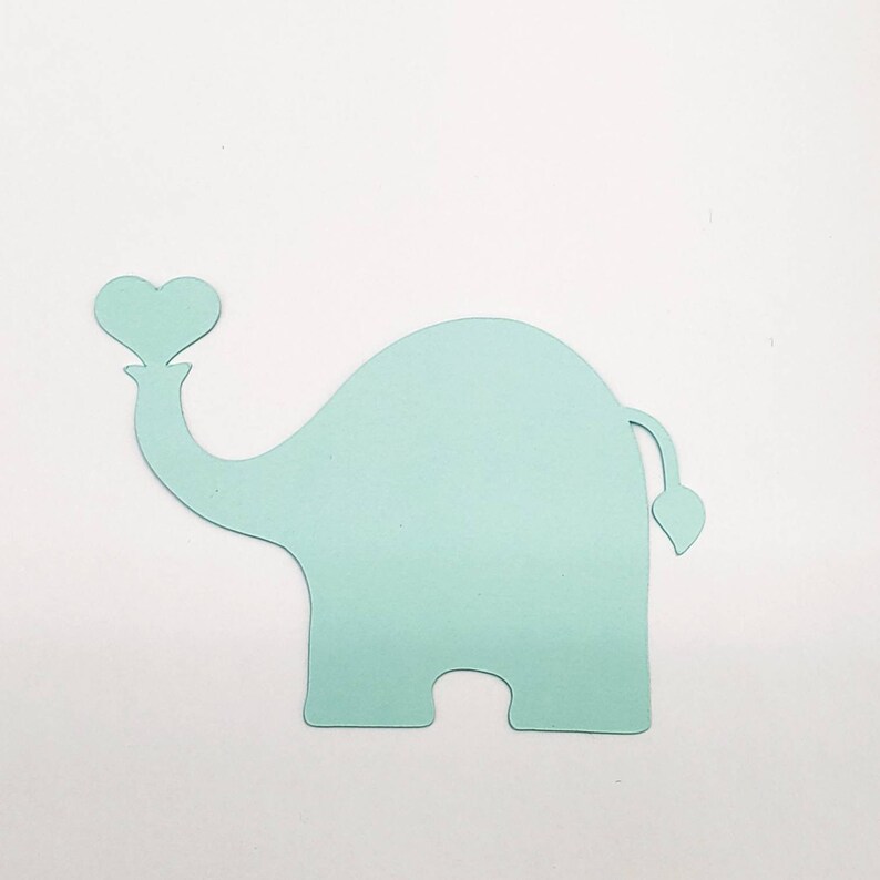 Elephant Die Cut Paper Shapes Elephant Cut Outs Elephant - Etsy Canada