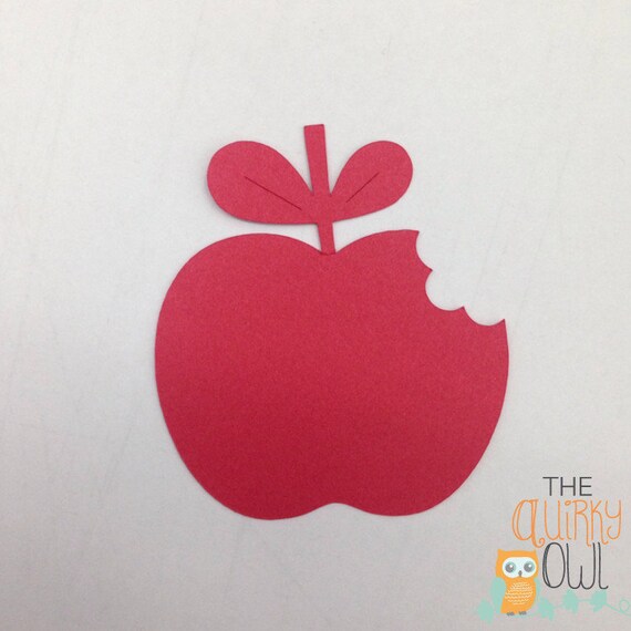 Scrapbooking Die Cuts Green Apple Yellow Apple Apple Shapes 24 Apple ...