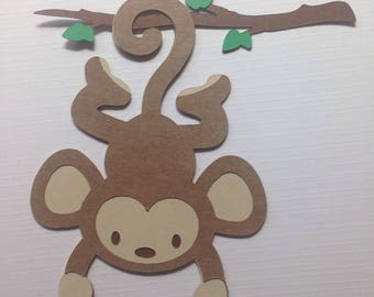 Monkey Cut Outs | Etsy