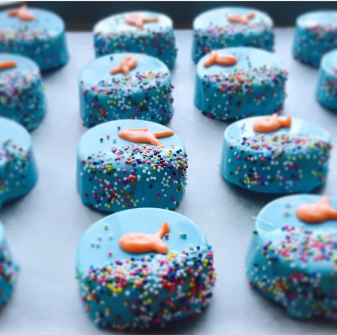 1 Dozen Goldfish Cookies - Etsy