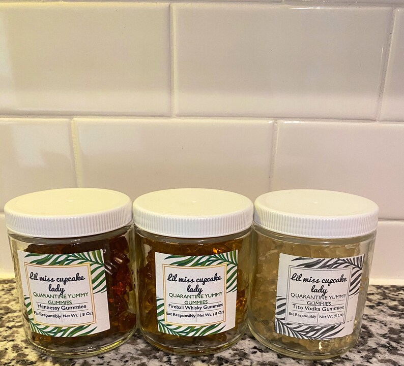 Champagne Gummy Bears Rose Gummy Bears Hennessy Gummy Bears | Etsy