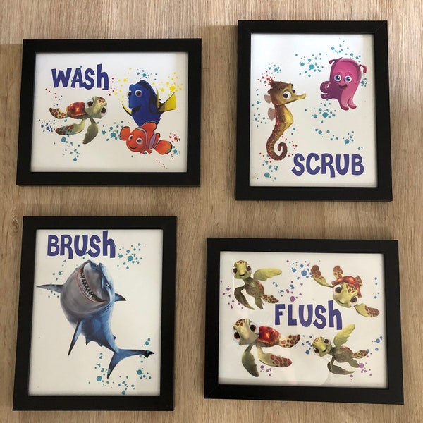 Finding Nemo Bathroom - Etsy
