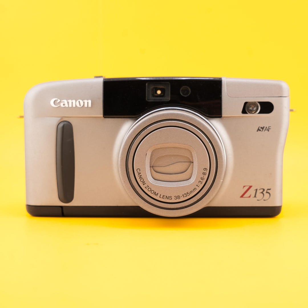 Vintage Canon Sure Shot Z135 35mm Point & Shoot Film Camera - Etsy