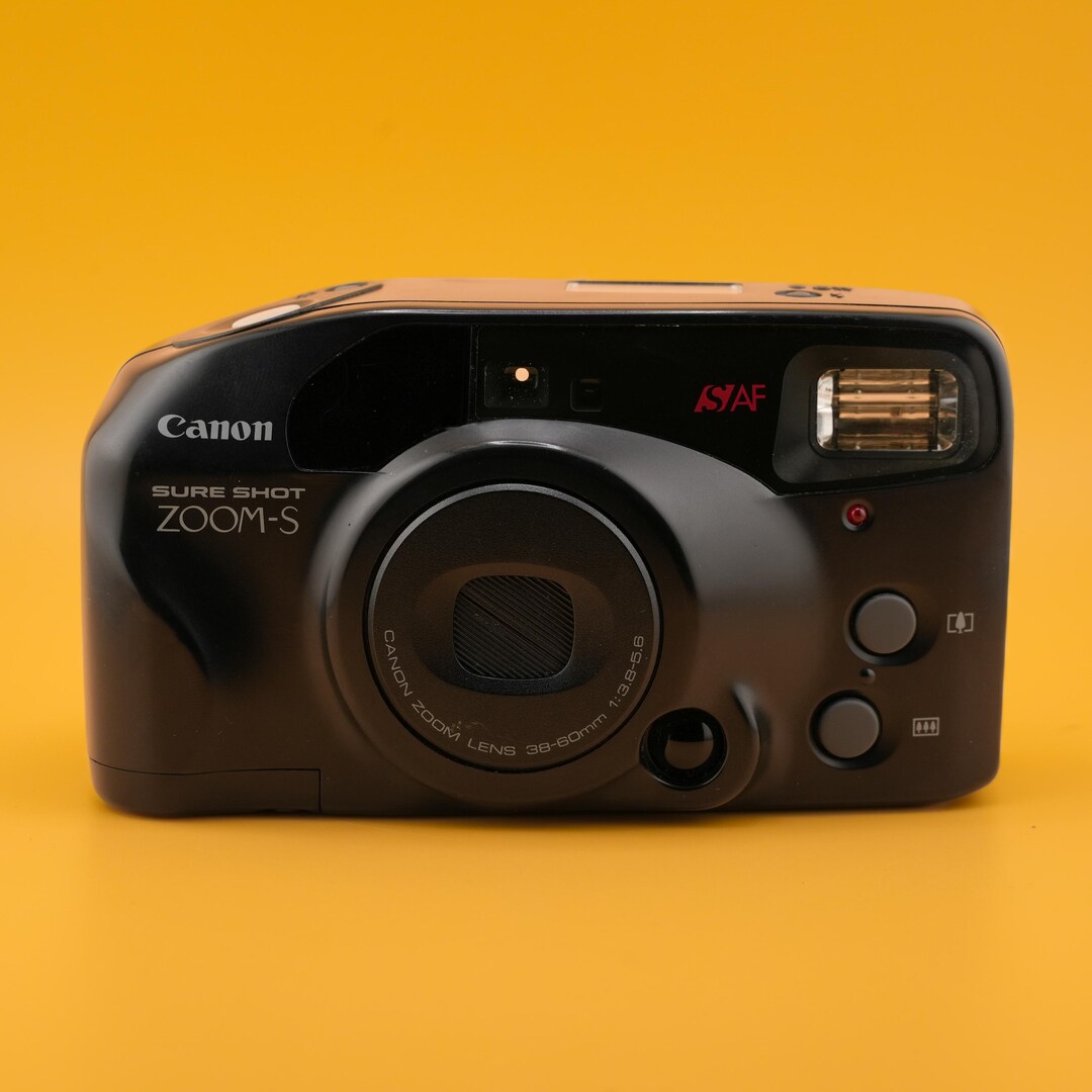 Vintage Canon Sure Shot Zoom-s 35mm Point & Shoot Film Camera - Etsy
