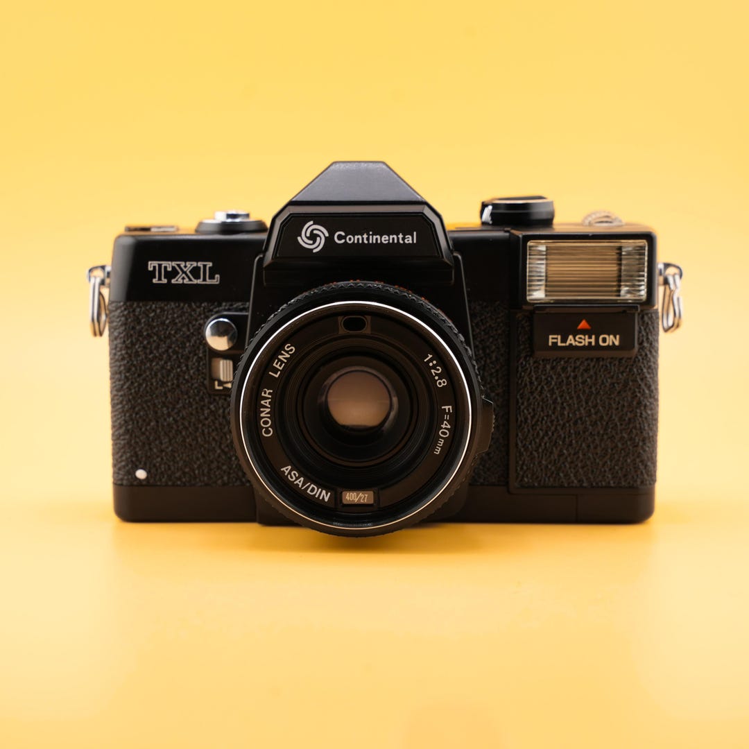 Vintage Continental TXL 35mm SLR Film Camera - Etsy
