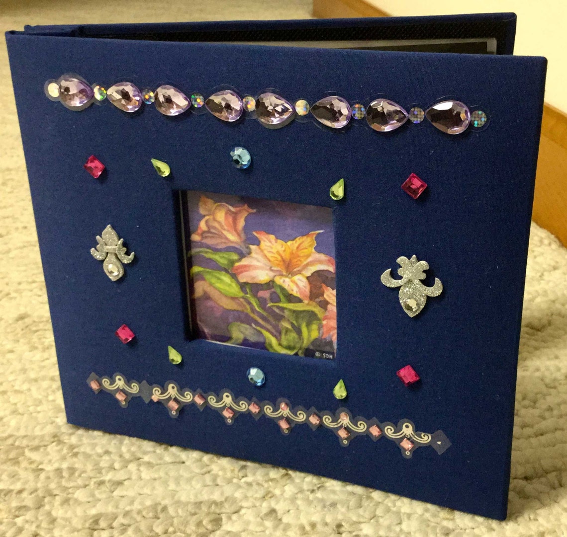 Beautiful Hand Embellished Photo-scrapbook Album Featuring - Etsy