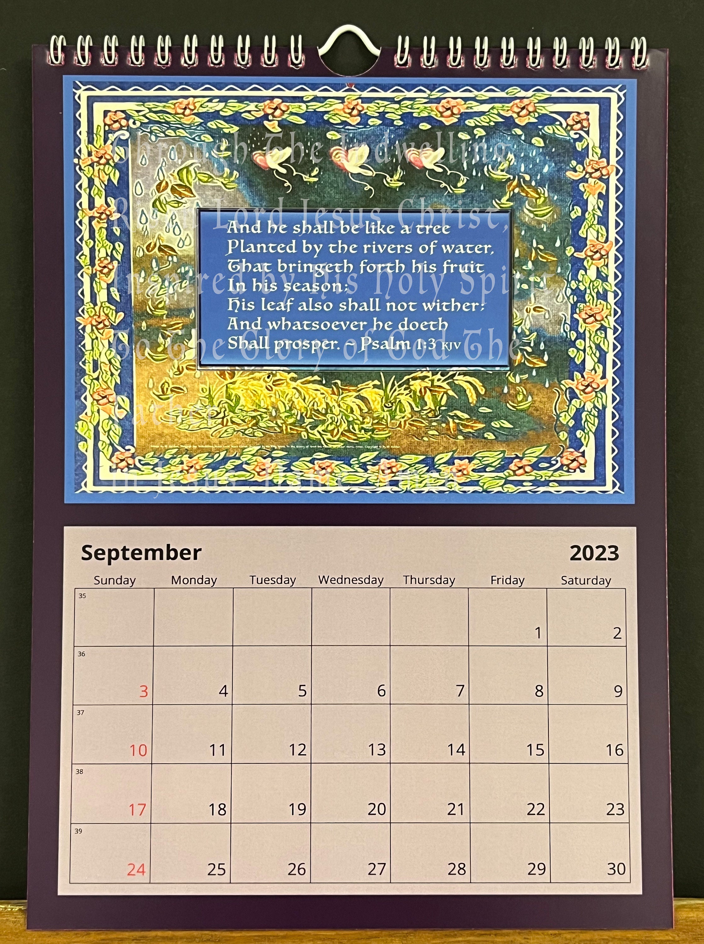 The 2023 Bible Promise Wall Calendar Designed & Illustrated by Suzanne ...