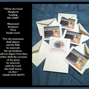 Inspirational Greeting: the Good Shepherd Inspirational Greeting Card ...