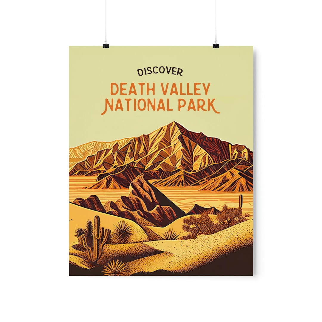 Discover Death Valley National Park Breathtaking Art Print for Nature ...