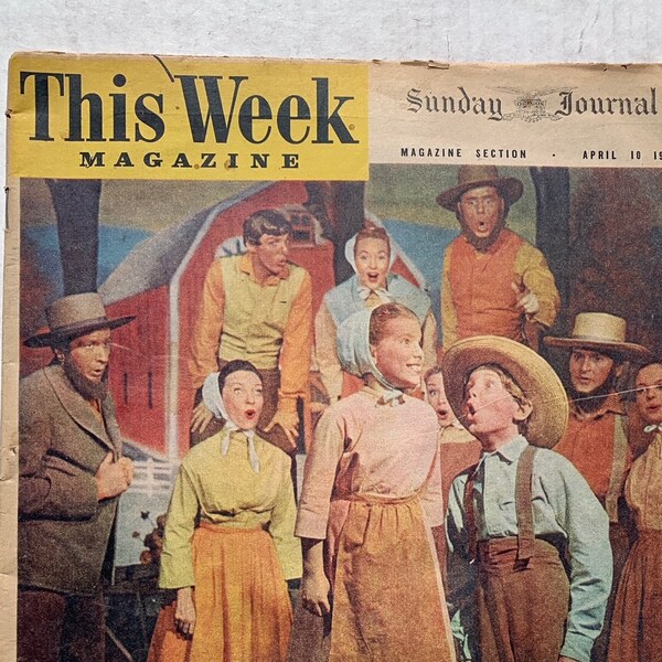 1955 Newspaper - Etsy