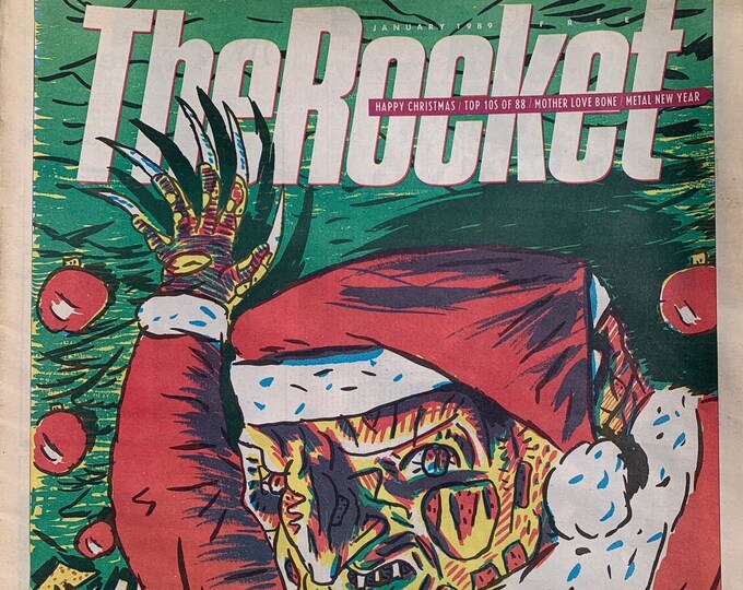 THE ROCKET Seattle Prince Mother Love Bone MAG 1989 Grunge Cusp Mark ...