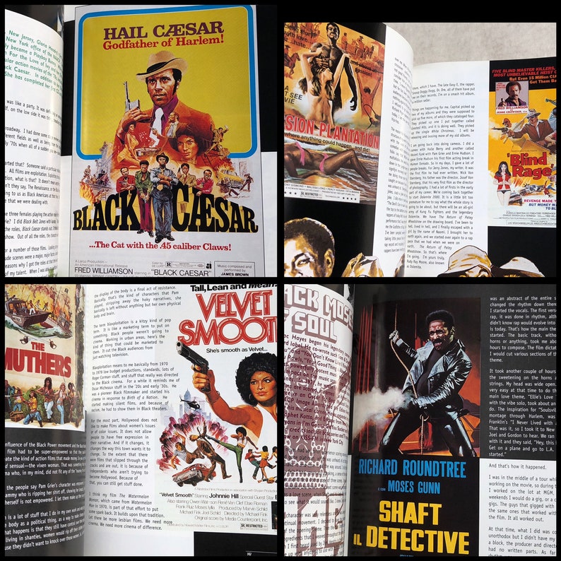 BLACK FILM of the 70's - What It Was! 1998 BOOK Color Photos ...