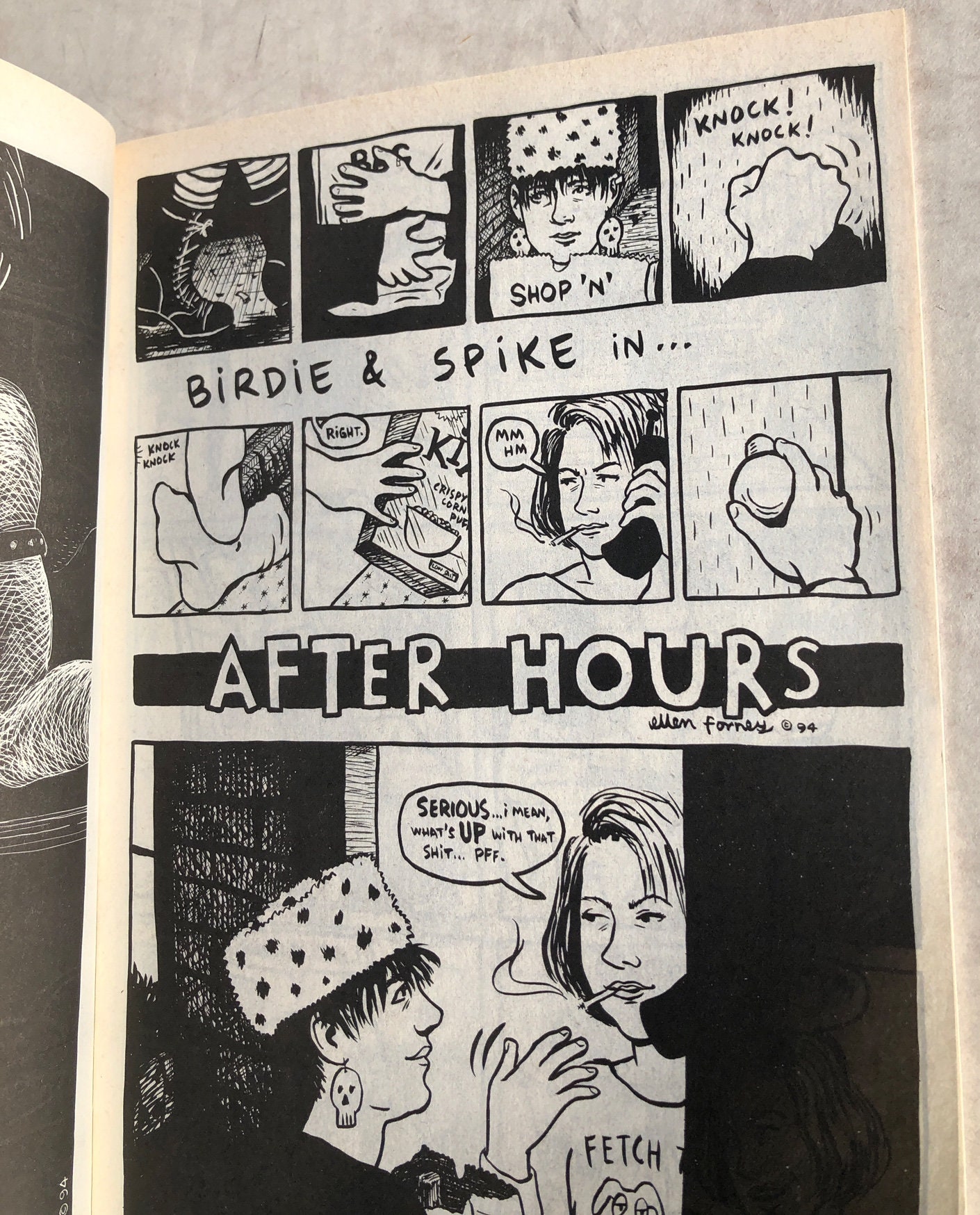 TOMATO #1 1994 Ellen Forney COMIC BOOK Starhead Comics Camille Paglia ...