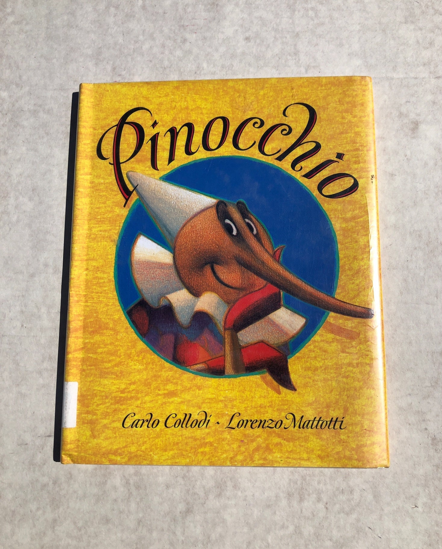 PINOCCHIO Italian Surreal Illustrated Children's Book Carlo Collodi ...