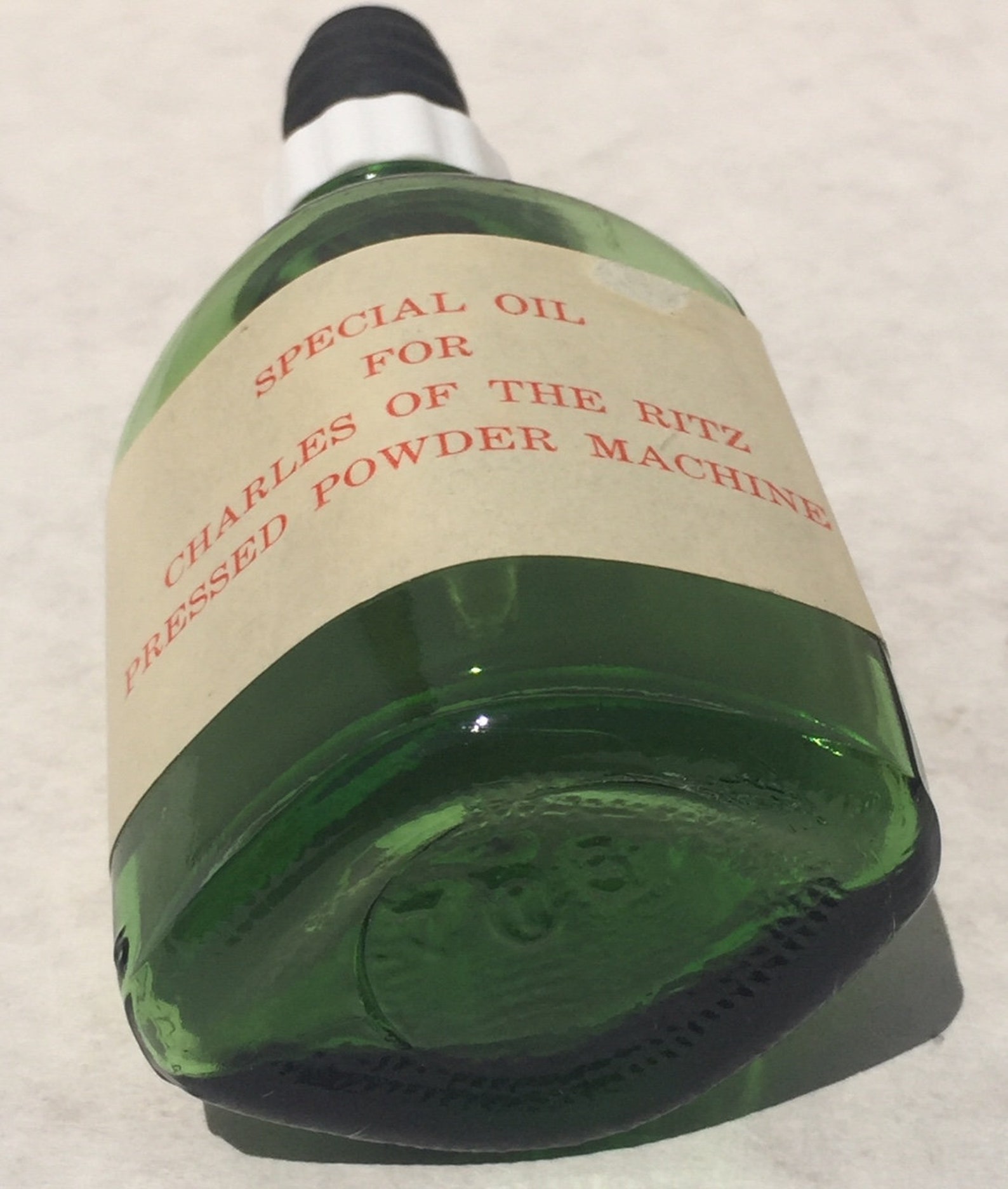 Vintage Green Bottle & Dropper for Charles of the Ritz Pressed Powder ...