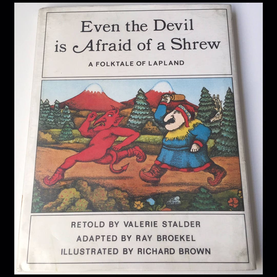 1972 the Devil is Afraid of a Shrew Hardback BOOK - Illustrated ...