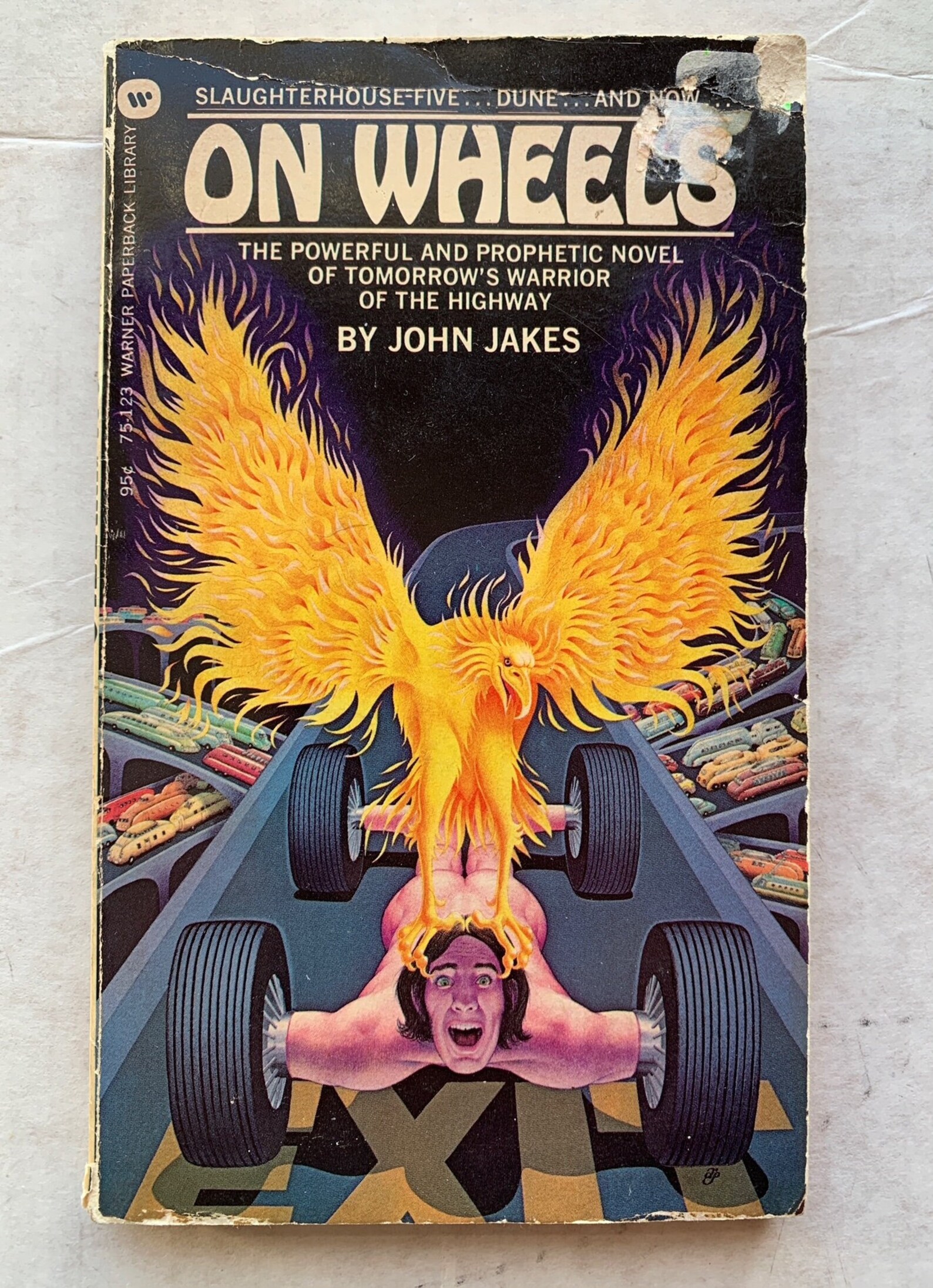 1973 ON WHEELS by John Jakes PAPERBACK Book - Dystopian Automotive ...