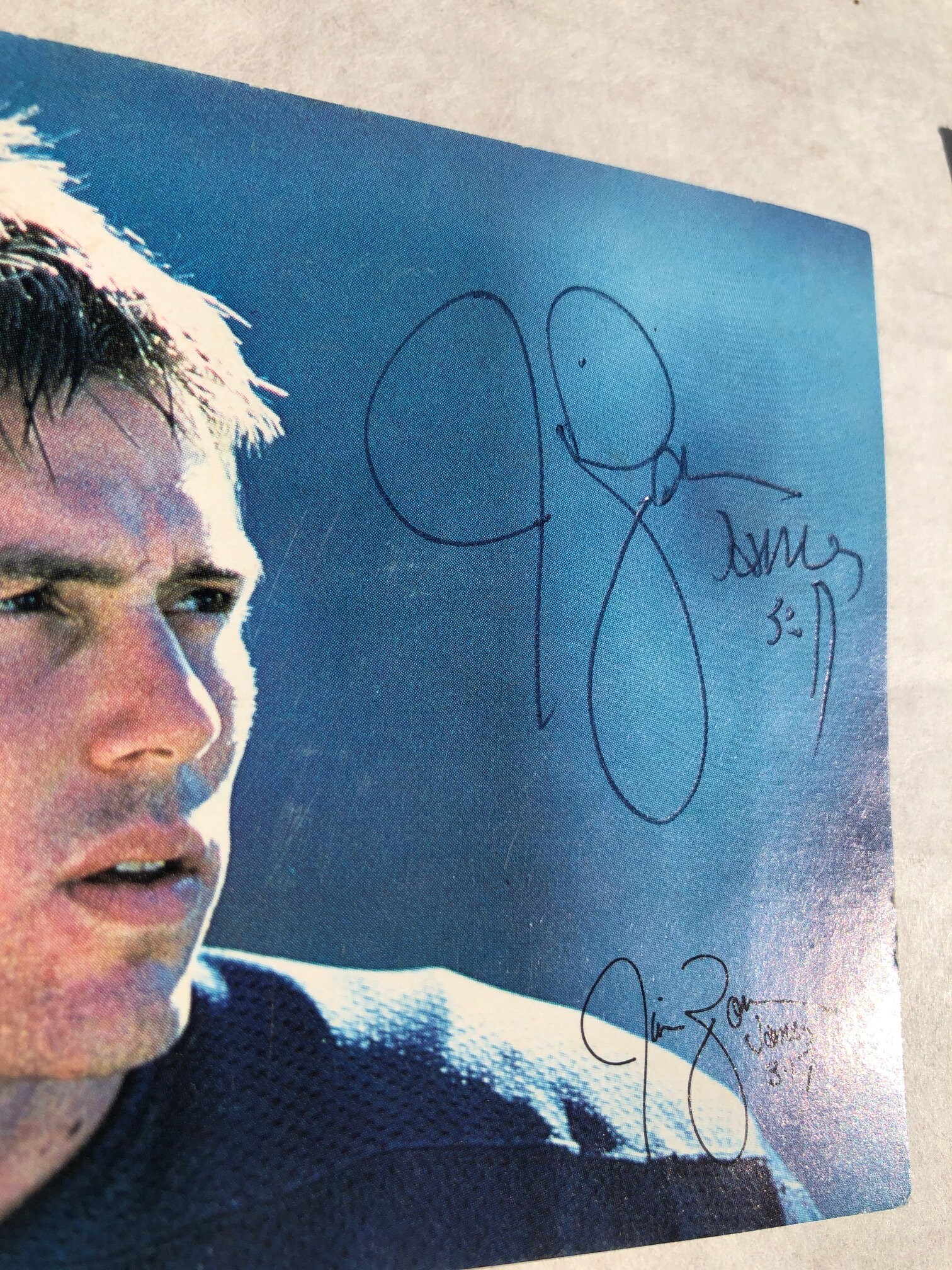 1981 SEATTLE SEAHAWK AUTOGRAPHS Steve Largent & Jim Zorn Football ...