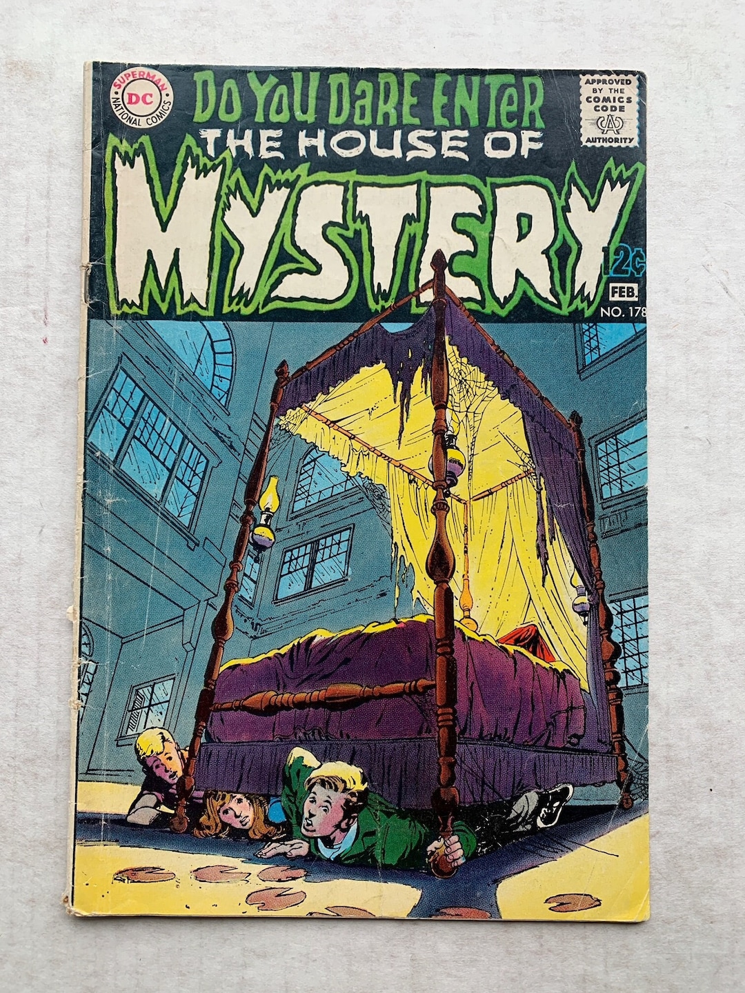 1969 HOUSE OF MYSTERY #178 D.C. Comic Book Neal Adams Joe Orlando ...