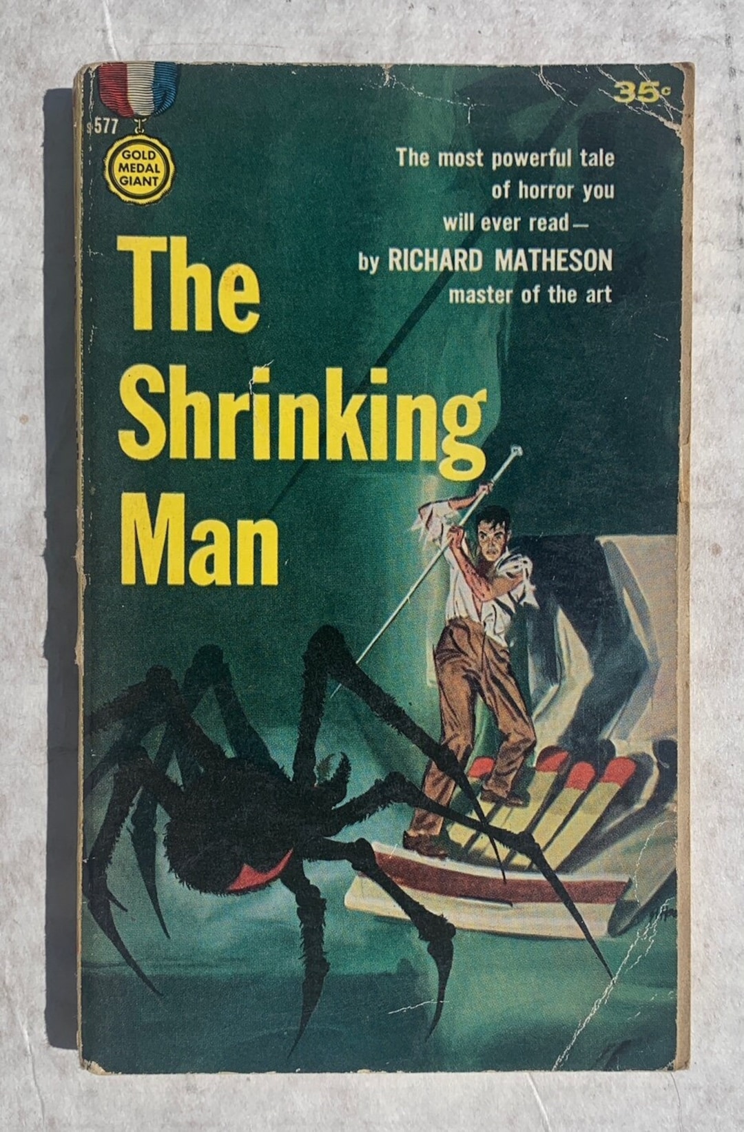 SHRINKING MAN 1956 Richard Matheson PAPERBACK 1st Printing Horror ...