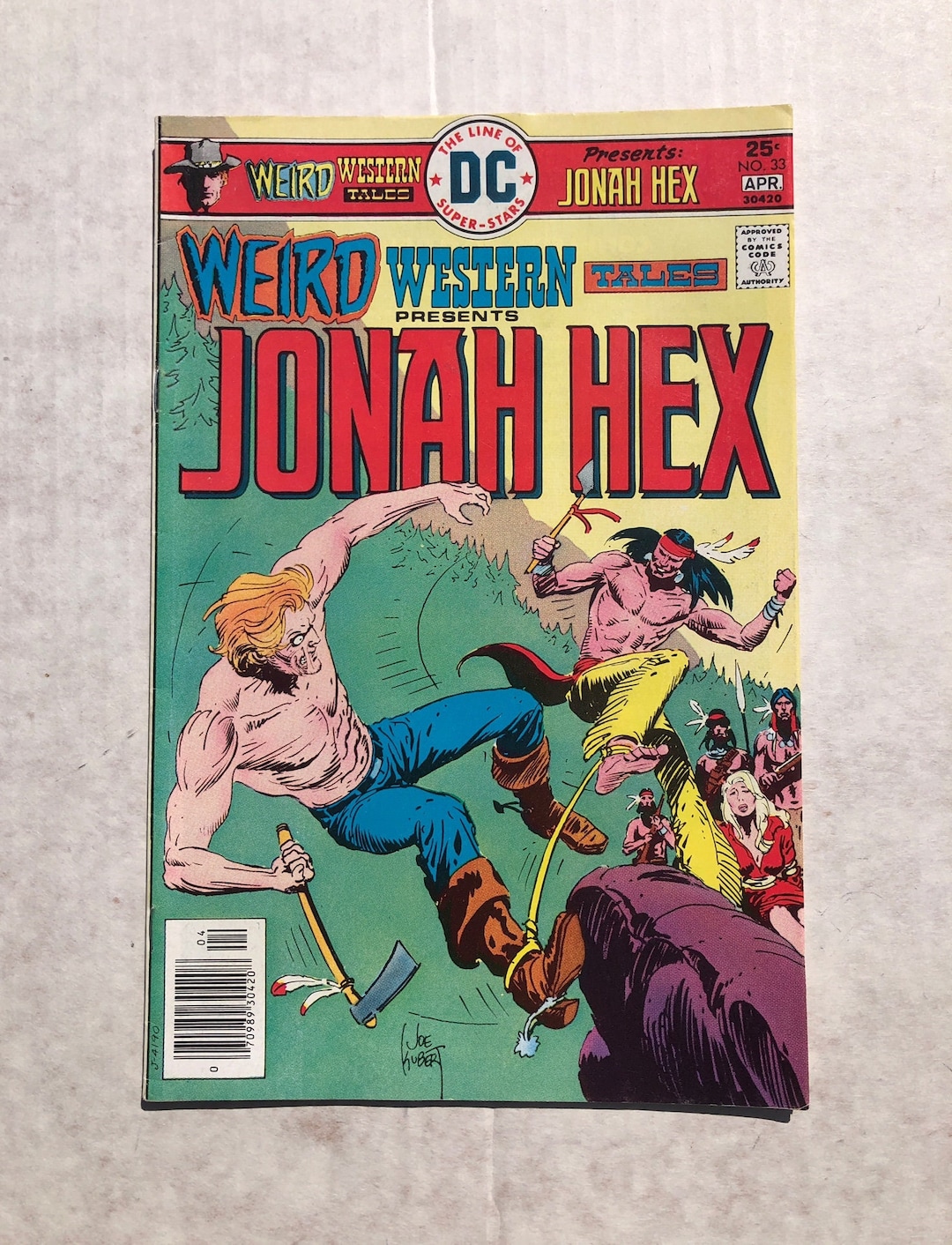 JONAH HEX Weird Western Tales DC Comics #33 1976 Joe Kubert Jose Luis ...