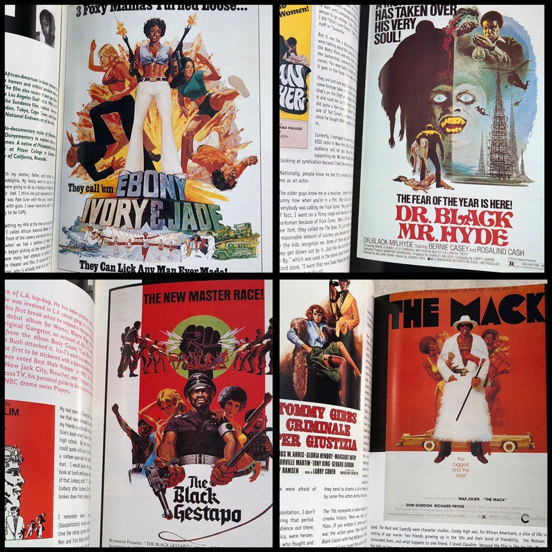 BLACK FILM of the 70's - What It Was! 1998 BOOK Color Photos ...