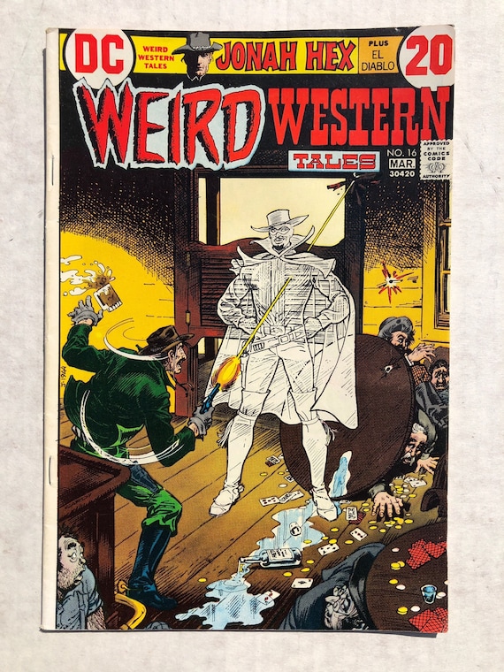JONAH HEX 16 El Diablo 1972 DC Comics Weird Western Bronze - Etsy