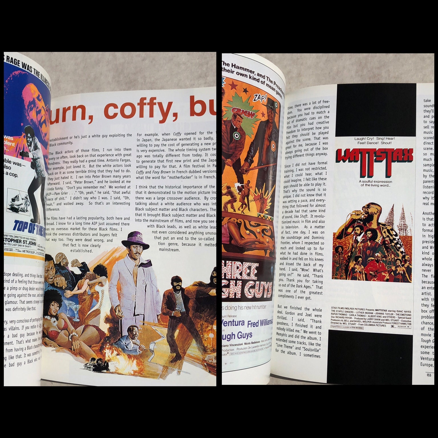 BLACK FILM of the 70's - What It Was! 1998 BOOK Color Photos ...