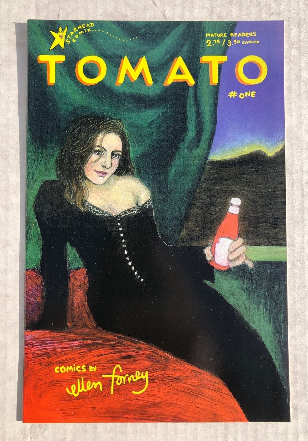 TOMATO 1 1994 Ellen Forney COMIC BOOK Starhead Comics Camille - Etsy