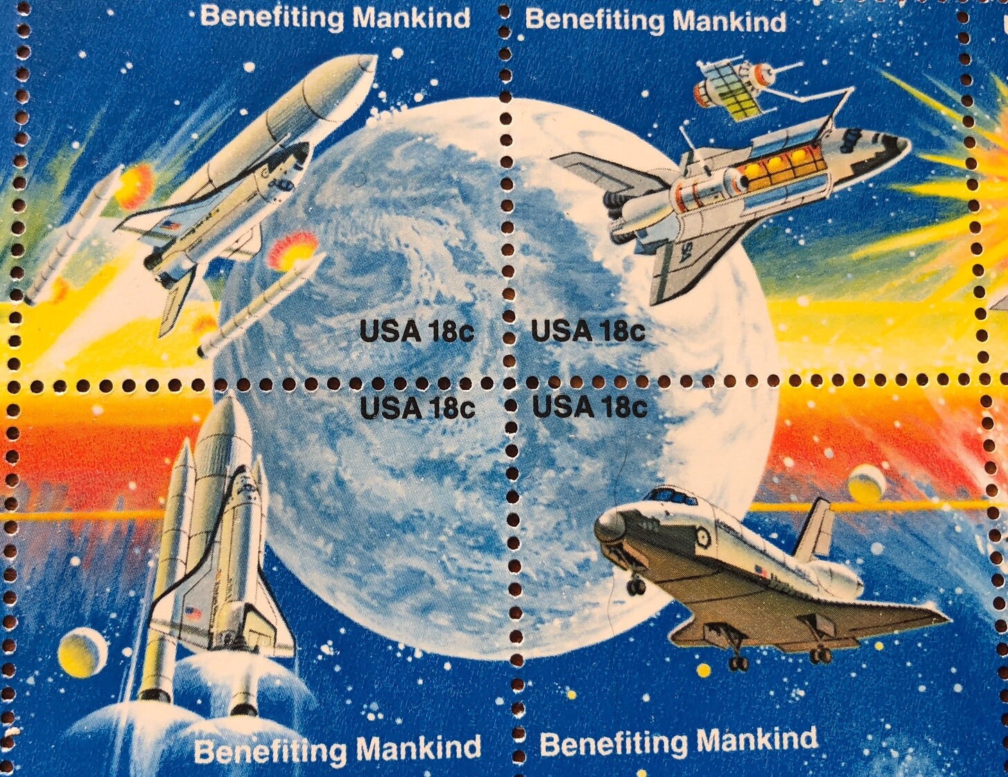 Space Shuttle Postage Stamps