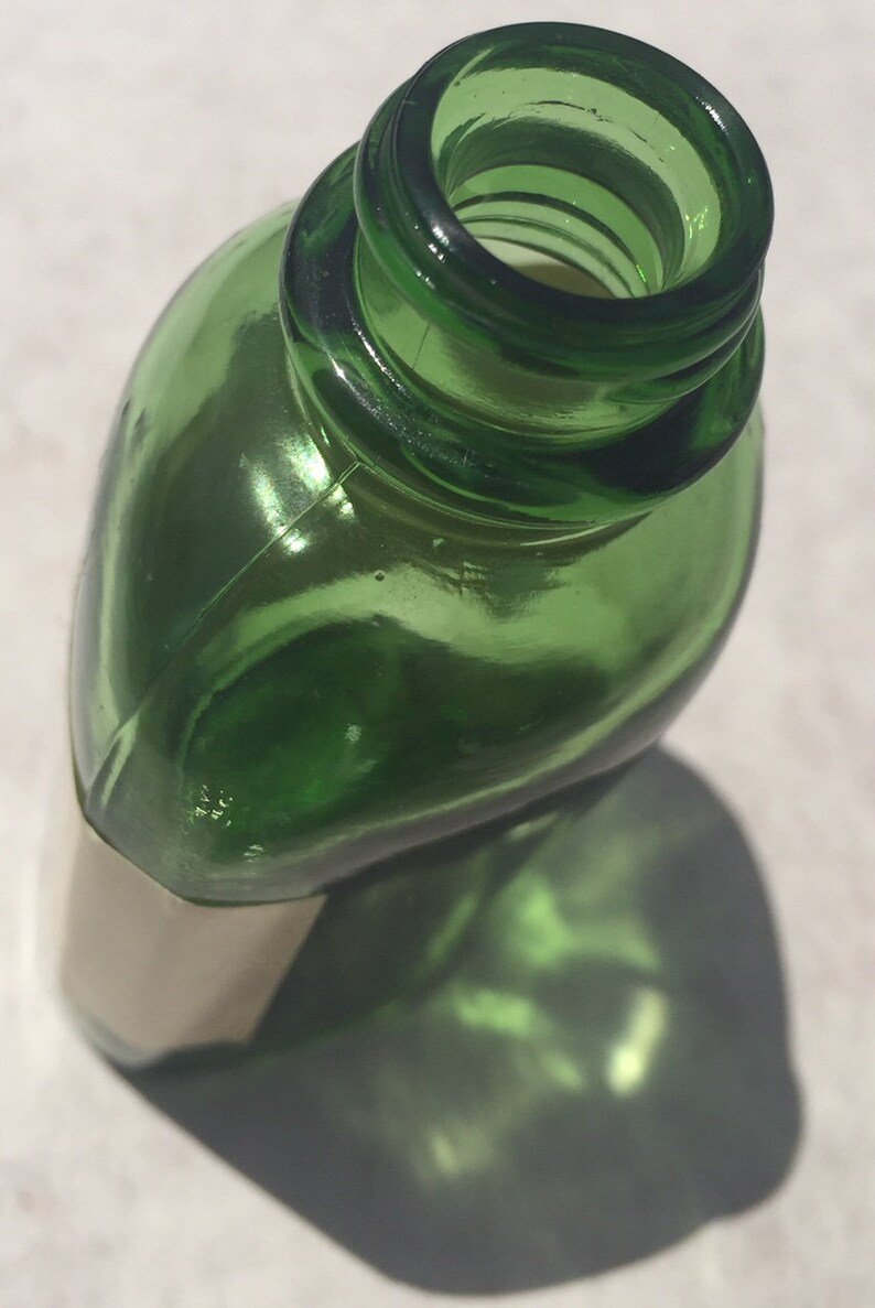 Vintage Green Bottle & Dropper for Charles of the Ritz Pressed Powder ...