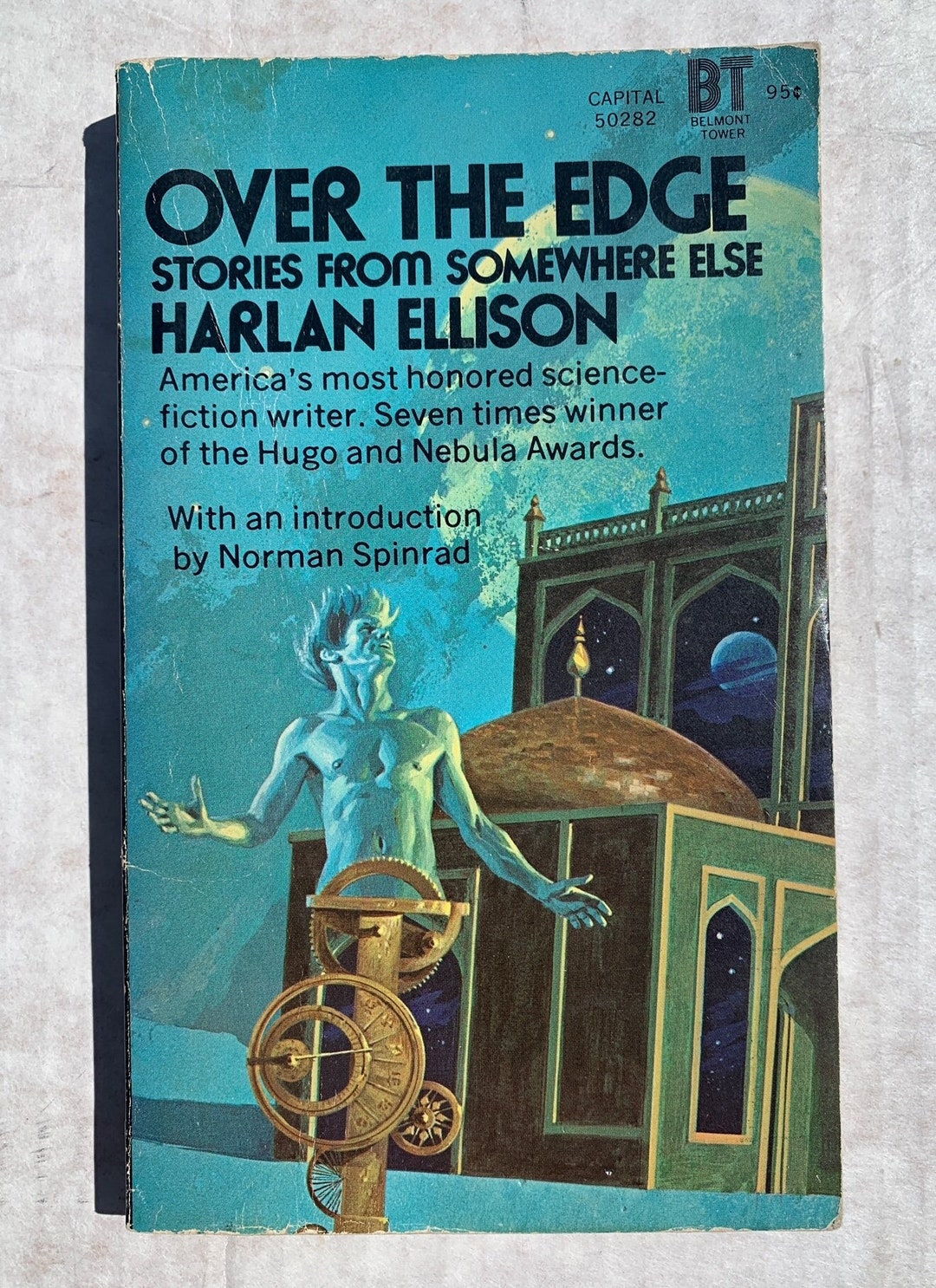 HARLAN ELLISON Over the Edge 1970 PAPERBACK Science Fiction Fantasy ...