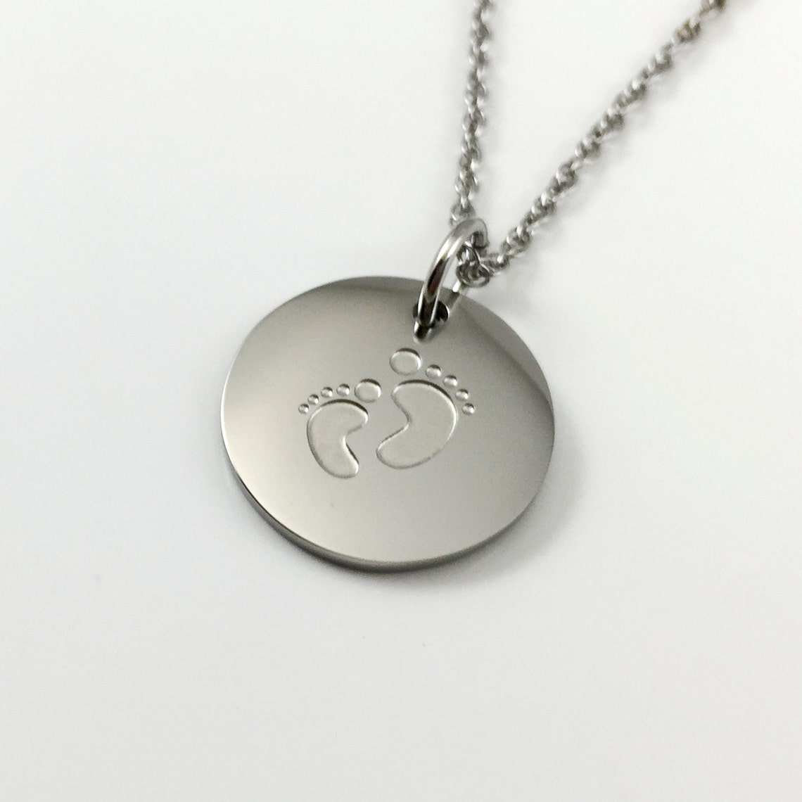 Personalized Baby Feet Pendant for Moms, Custom Mother Necklace, Mother ...