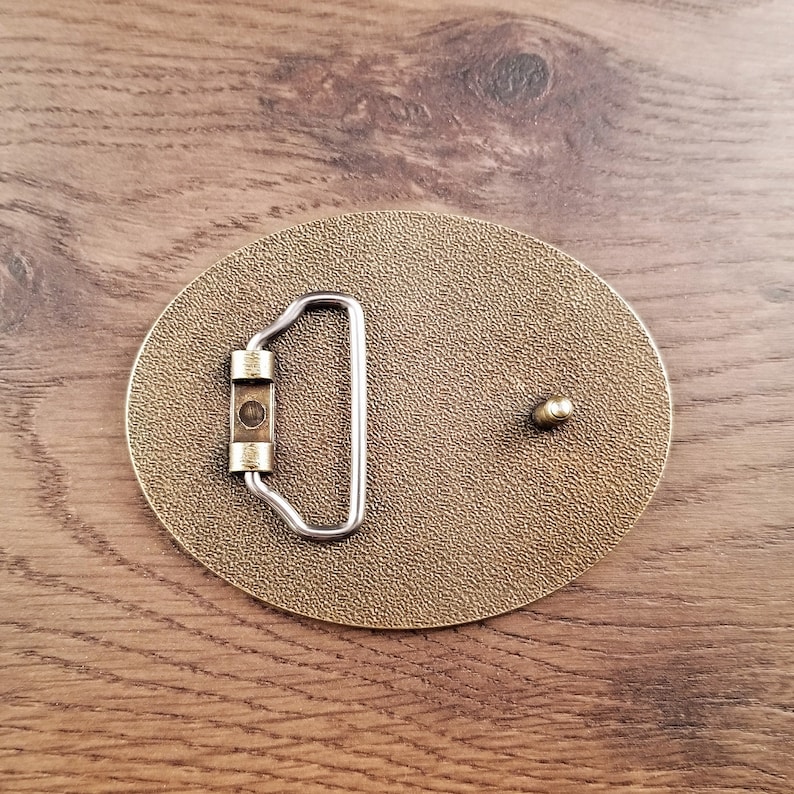 Engraved Belt Buckle Personalized Antique Bronze Rope Design - Etsy