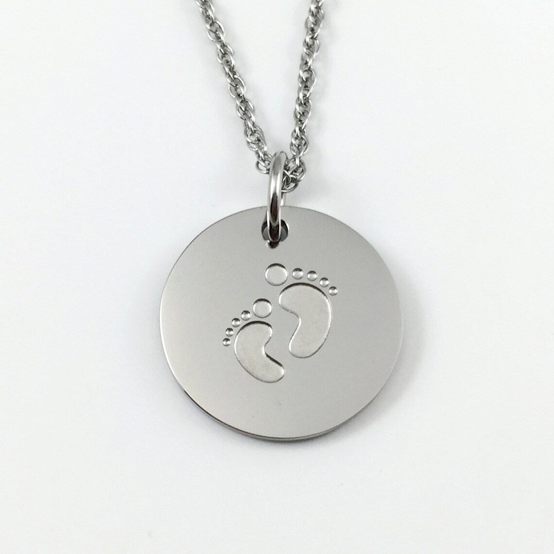 Personalized Baby Feet Pendant for Moms, Custom Mother Necklace, Mother ...