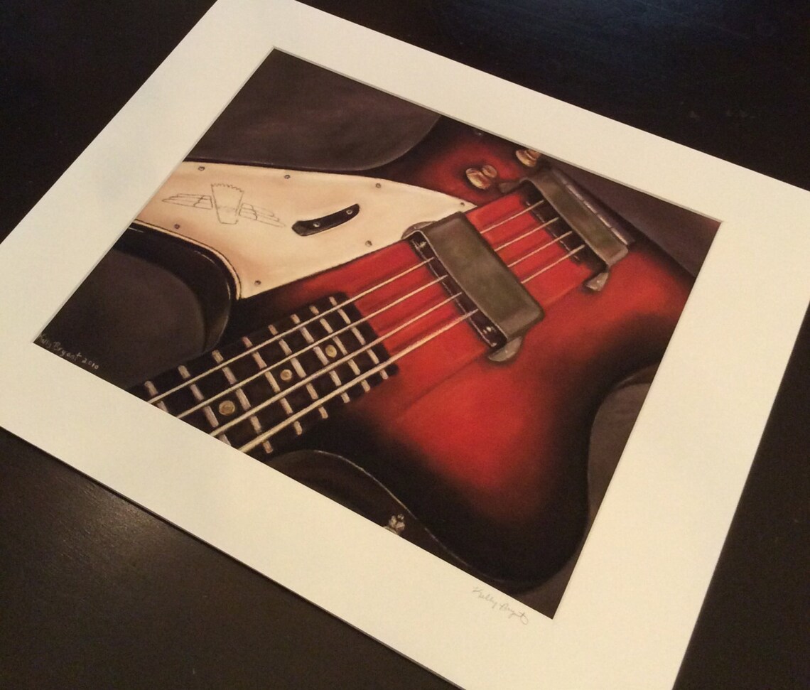 Thunderbird Bass, Giclee Print of Original Pastel Painting - Etsy