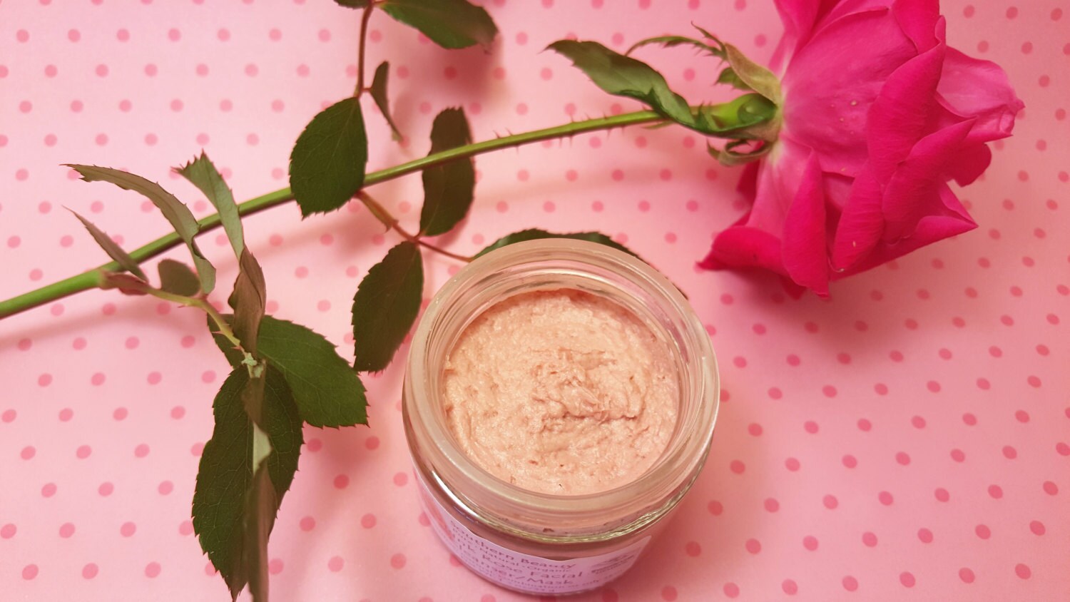 Pink Rose Facial Wash | Pink Clay Facial Wash | Natural Face Wash - Etsy