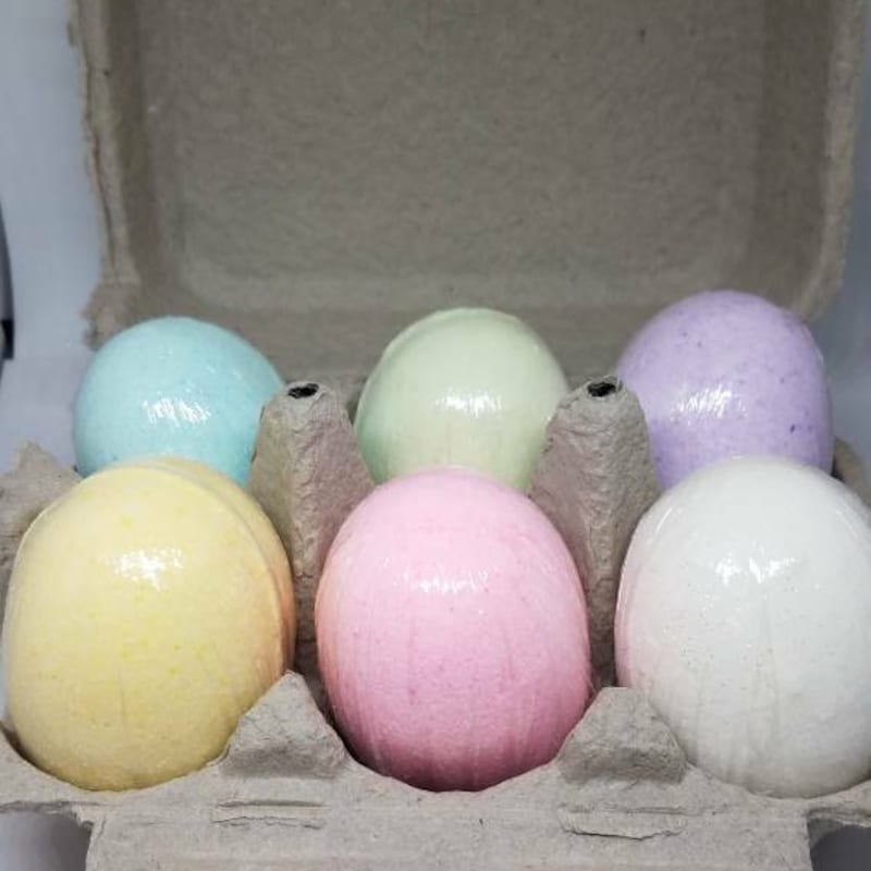 Easter Egg Bath Bomb Toy - Etsy