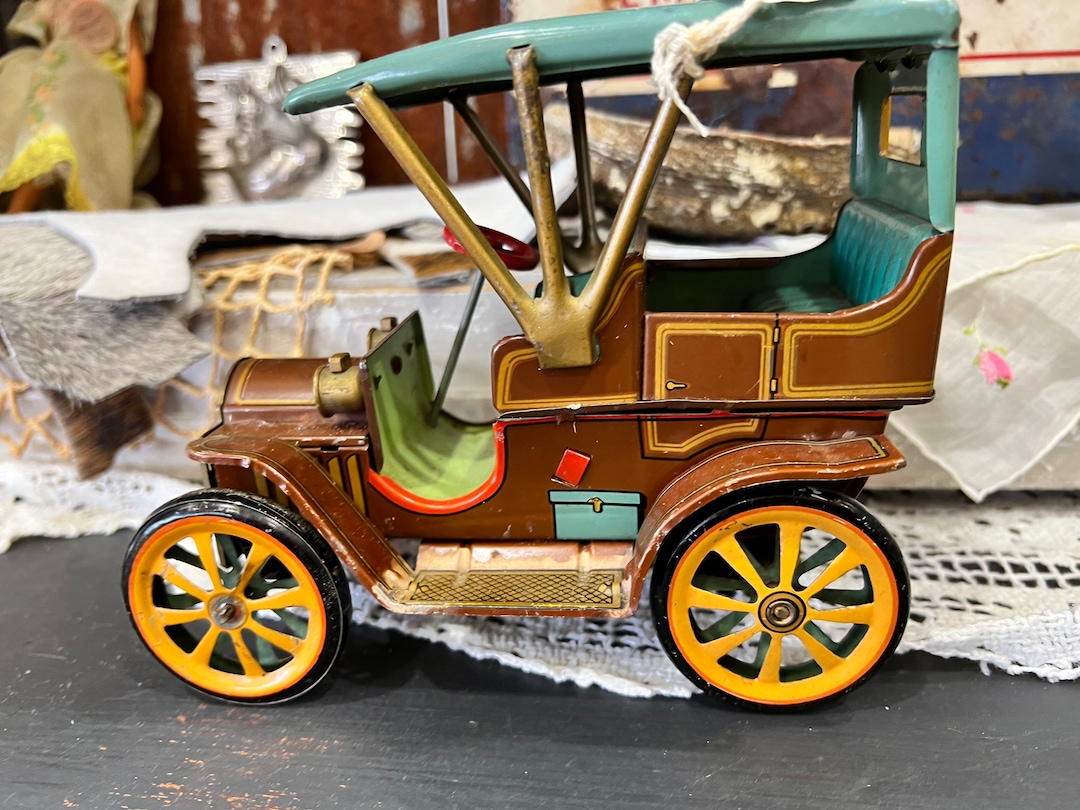 Old Fashion Wind up Car, Vintage Toy, Vintage Car, Collectable Model T ...