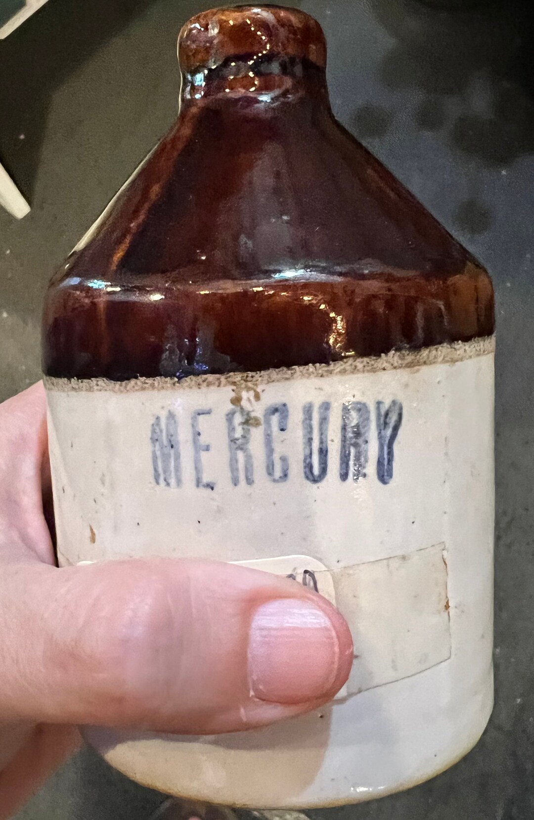Antique Mercury Croc, Medical Jug, Pharmacy Jug, Early 1900’s Small ...