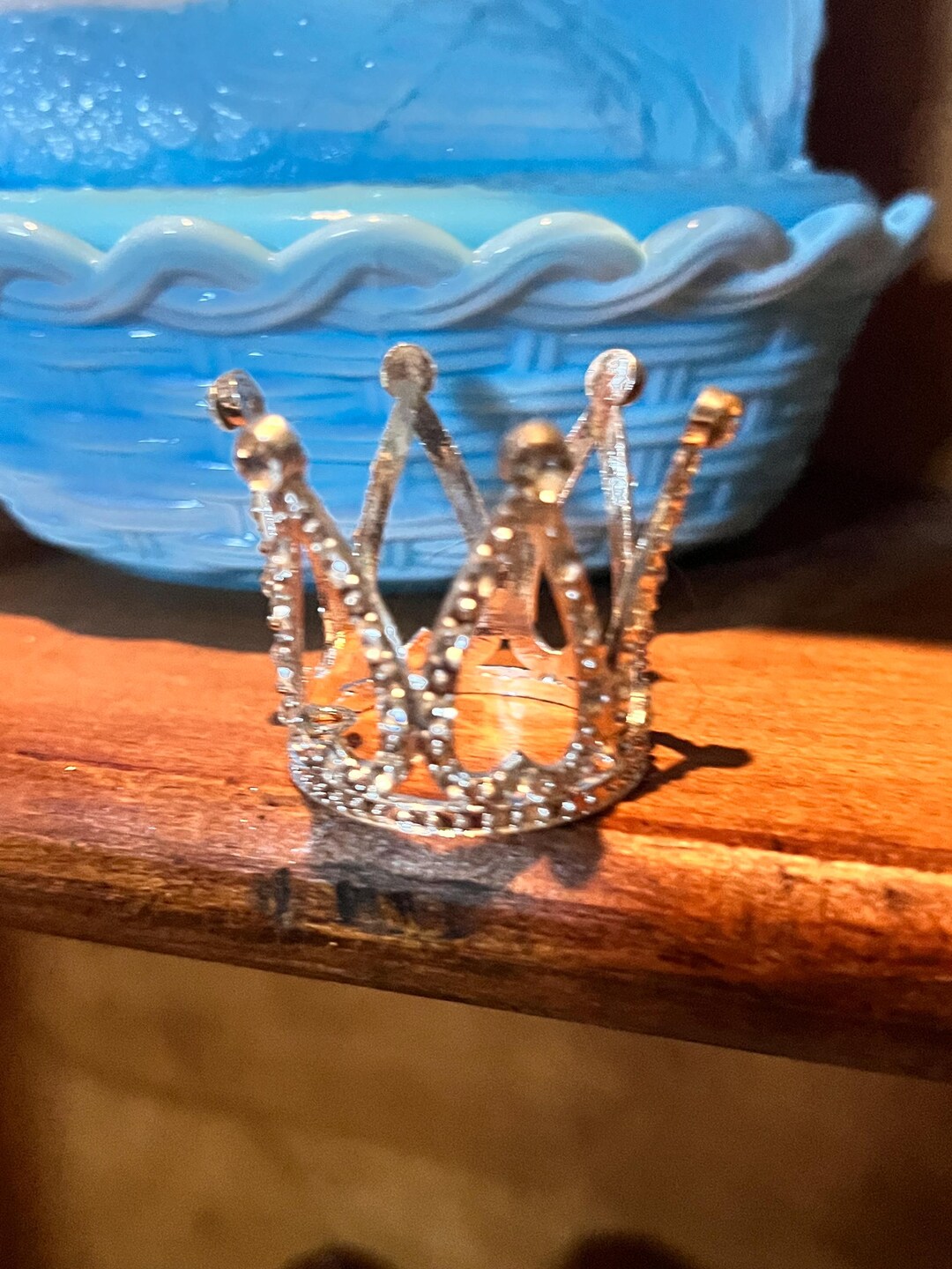 Tiny Rhinestone Crown! Miniature Crown - Etsy