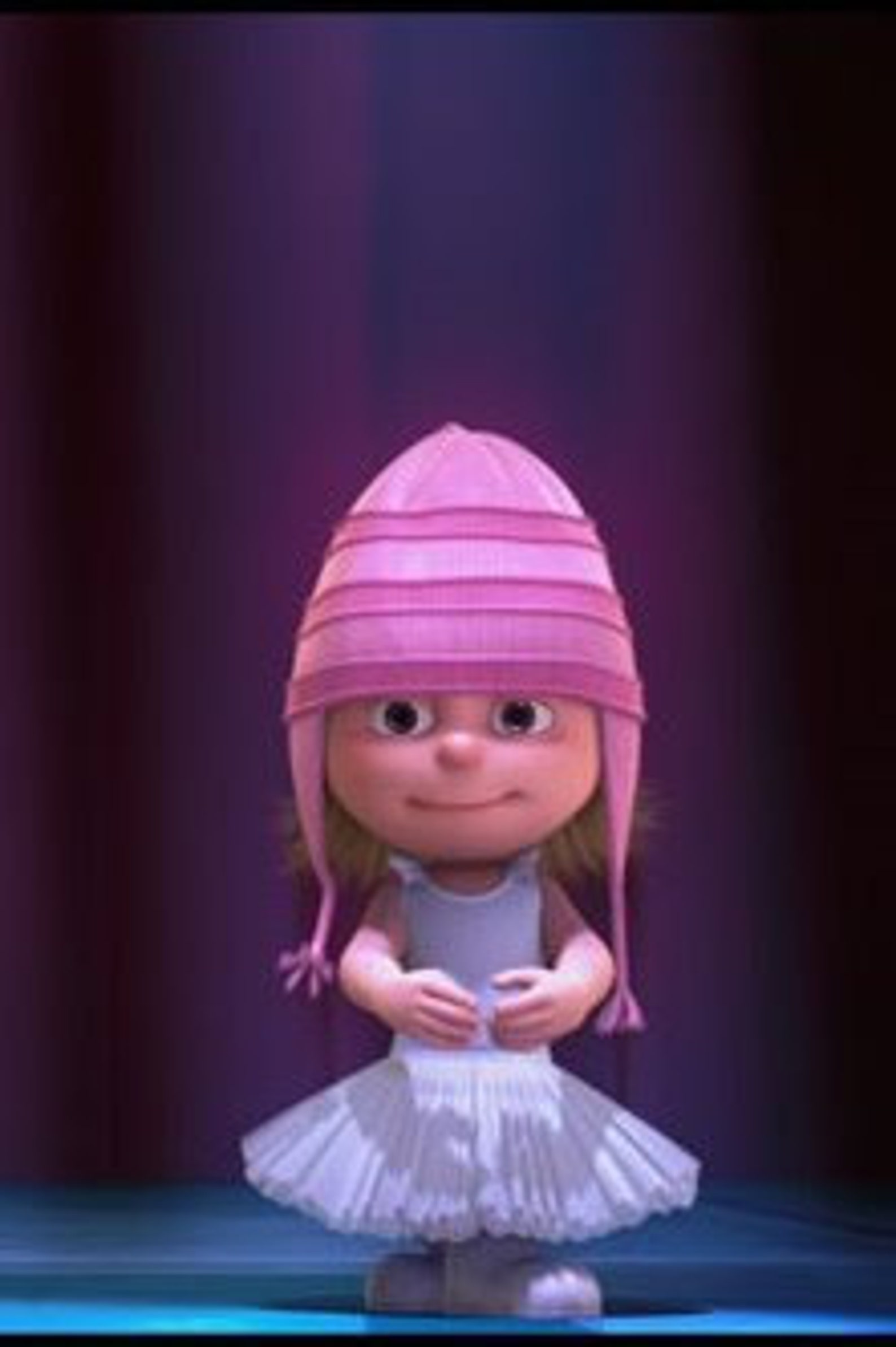 Despicable Me Edith Hat/ Earflap Beanie - Etsy