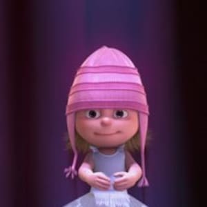 Despicable Me Edith Hat/ Earflap Beanie - Etsy