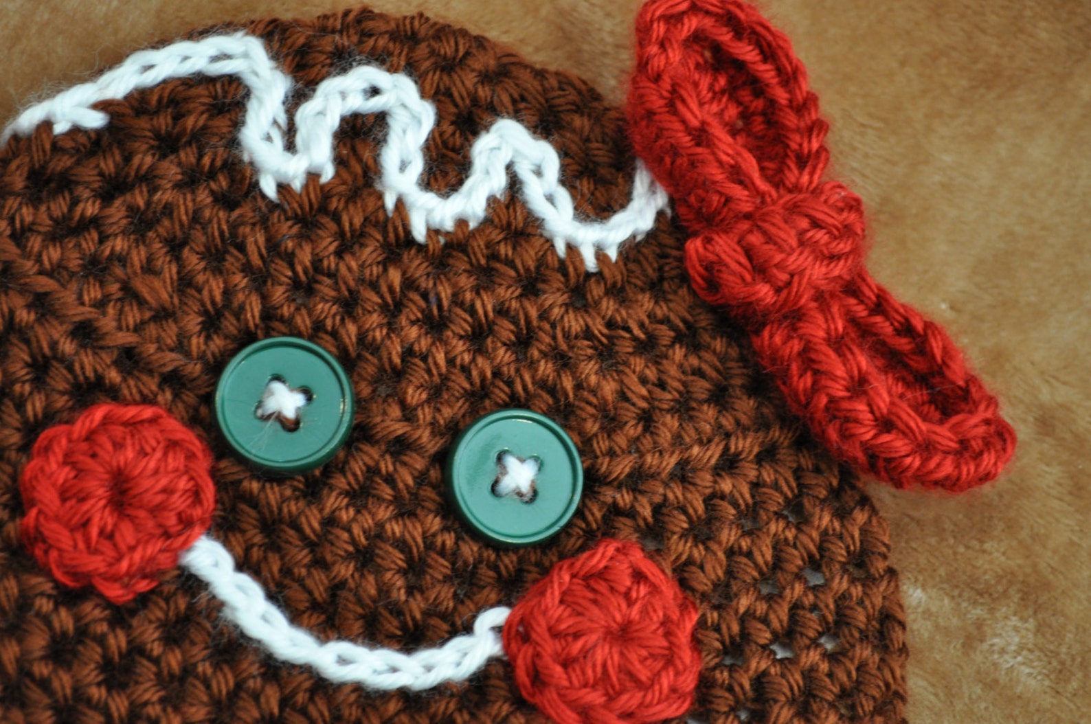 Baby Gingerbread Boy and Girl Hat Preemie Newborn Baby Photo | Etsy