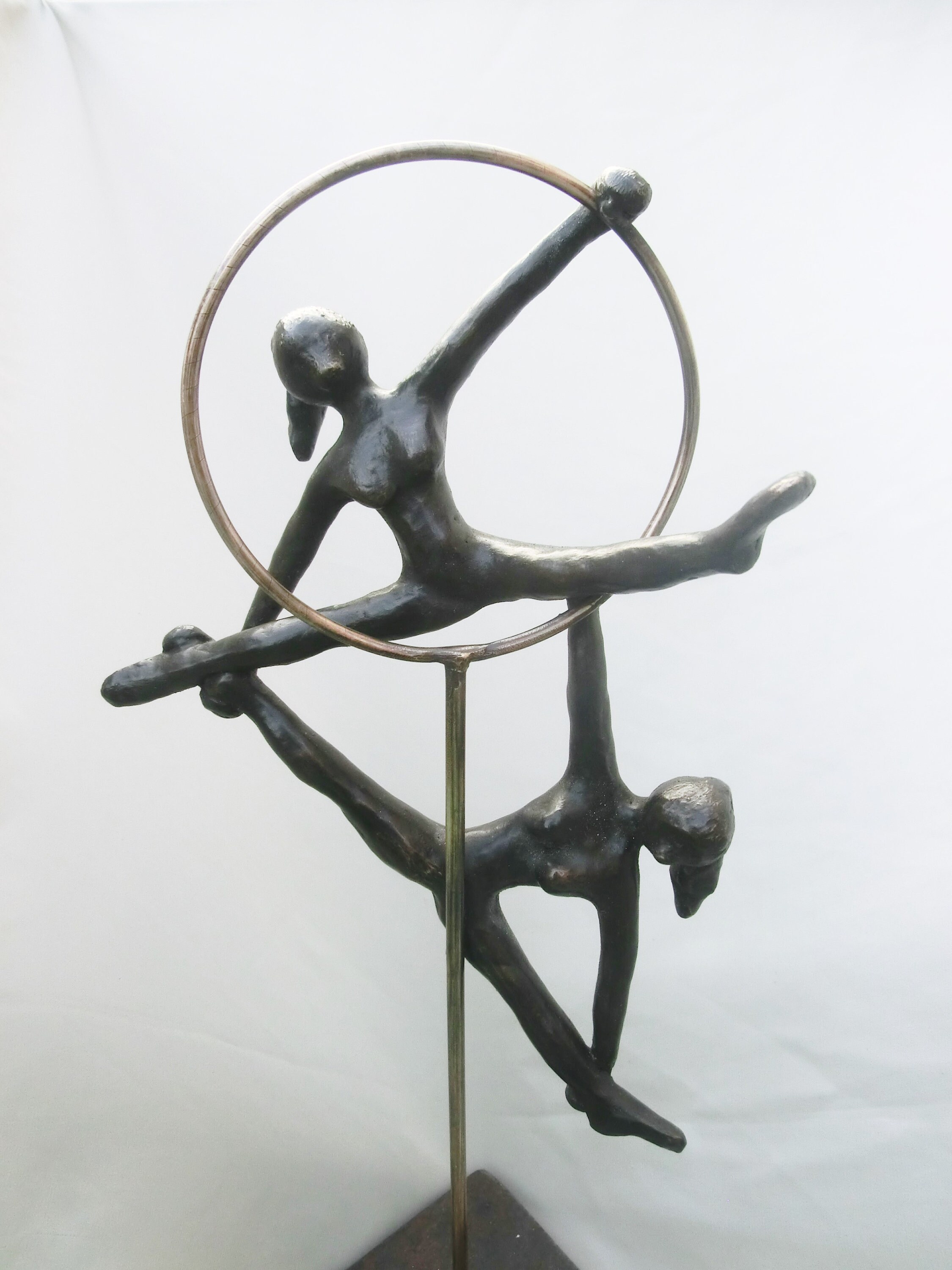 Acrobats/sold Private Order/ Bronze Statue of Deux Ailes - Etsy