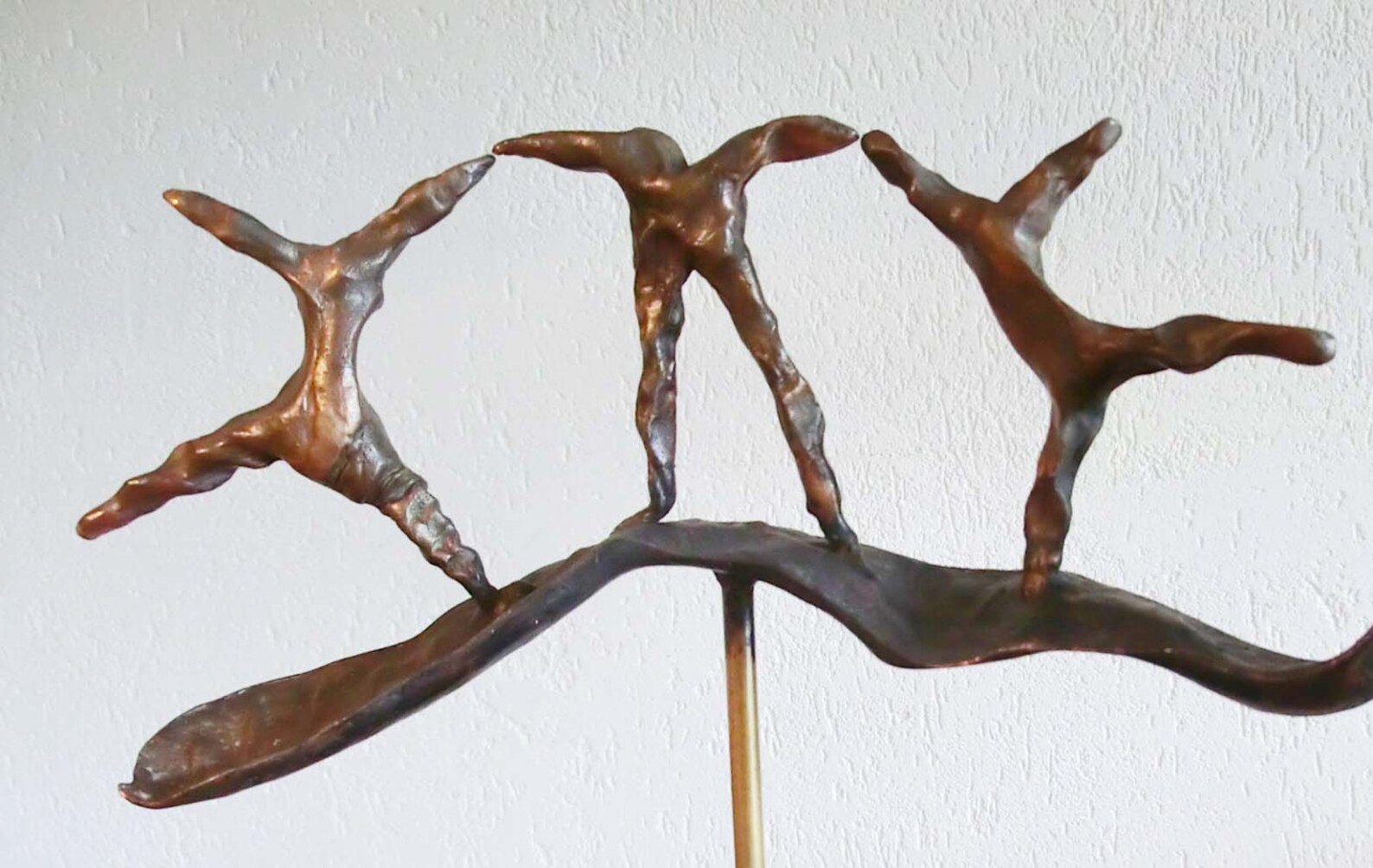 DANCE Bronze Sculpture/ Pod With Dancing Figures Without Hat/ - Etsy
