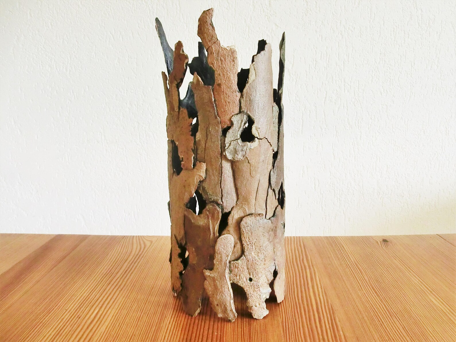 TRUNK Decorative Plane-tree Bark Stuck With Wax/ Can Be Cast in Bronze ...