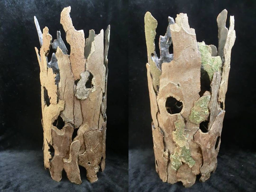 TRUNK Decorative Plane-tree Bark Stuck With Wax/ Can Be Cast in Bronze ...