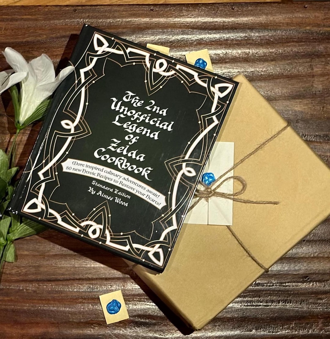 The 2nd Unofficial Legend of Zelda Cookbook Preorder! Sequel With 100+ New Hyrule Inspired ...
