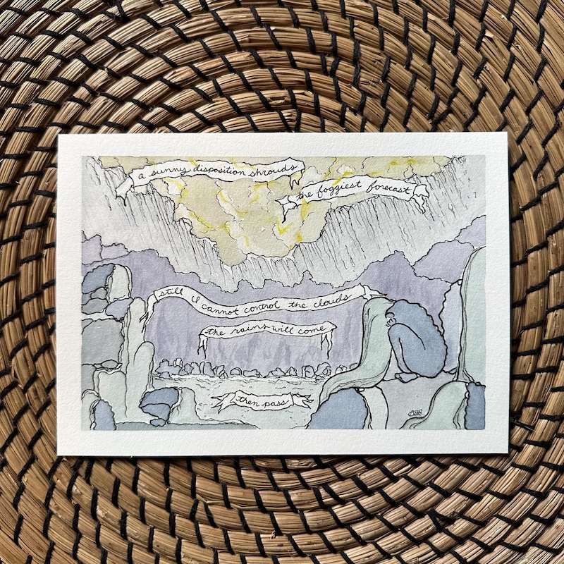 Becky Hemsley Poetry Art - Etsy